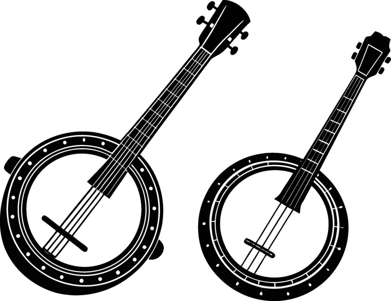 Banjo Silhouette Illustration Design 56443751 Vector Art at Vecteezy Banjo Silhouette Illustration Design 56443751 Vector Art at Vecteezy