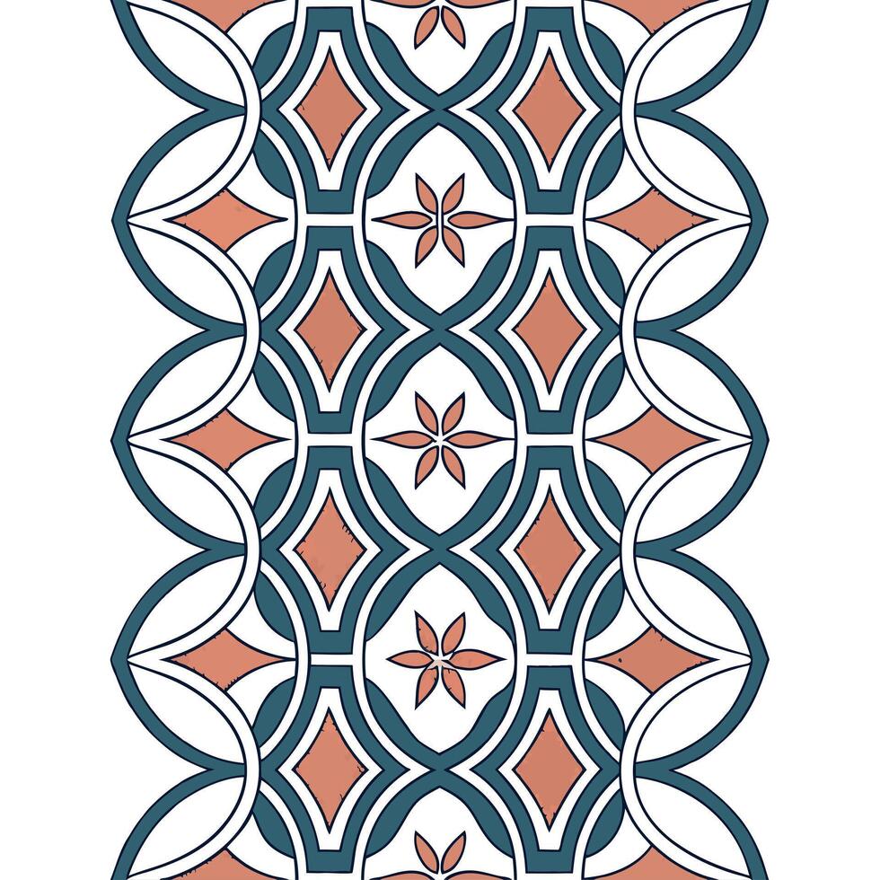 Create intricate geometric tile patterns using traditional weaving ...