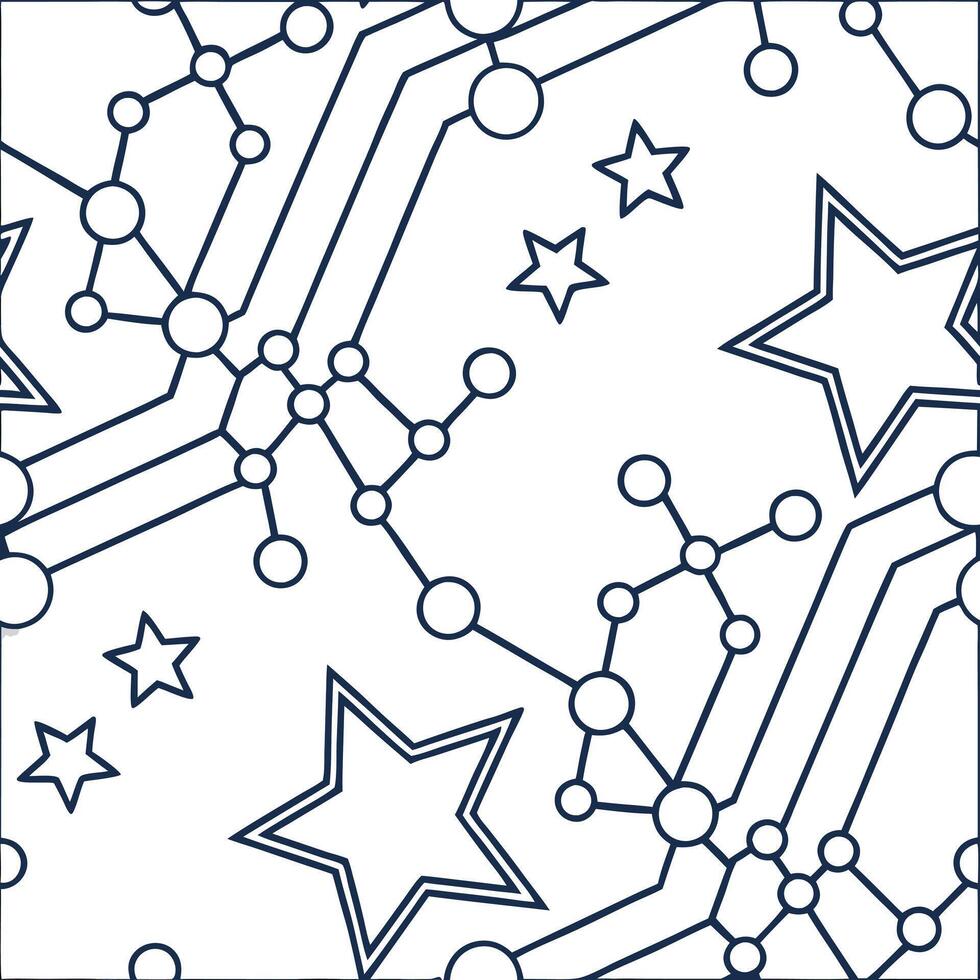 Create seamless tile layouts using microchip patterns starlit lines minimal color blocks and ...