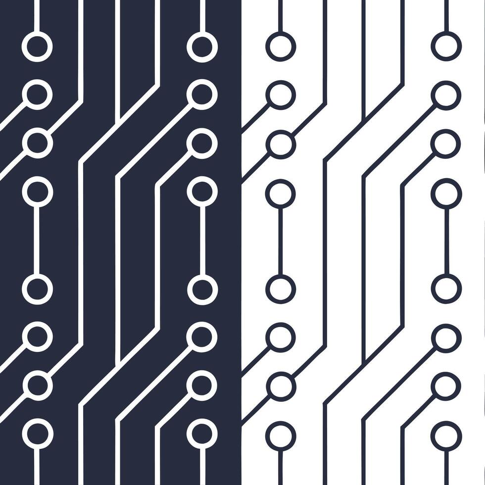 Create seamless tile patterns using stylized circuit board motifs and ... Create seamless tile patterns using stylized circuit board motifs and ...