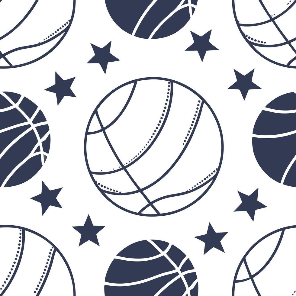 Digital Network Of Techno Geometrics Creates Seamless Tile Pattern With Complex Angular