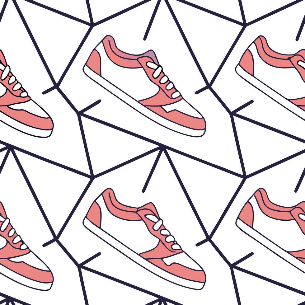 Innovative digital seamless tile interface pattern futuristic grid ...