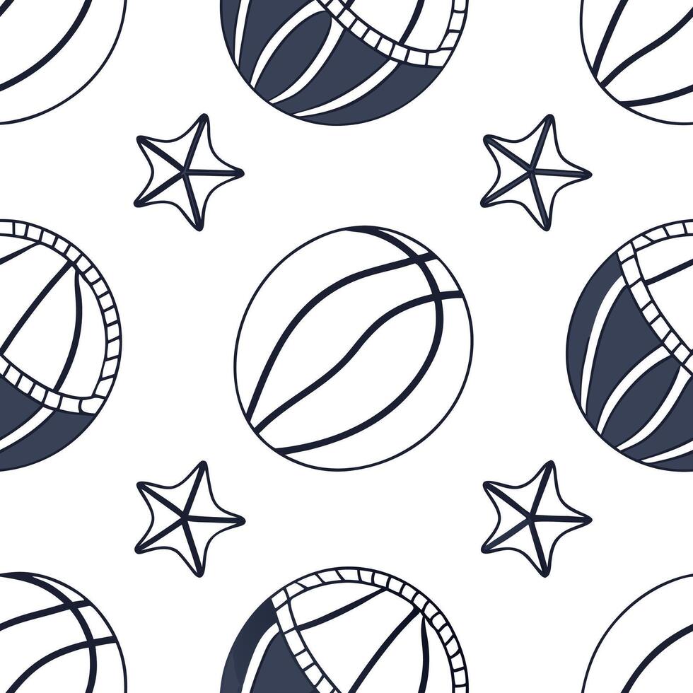 Modern Seamless Tile Pattern Of Virtual Designs Integrating Abstract