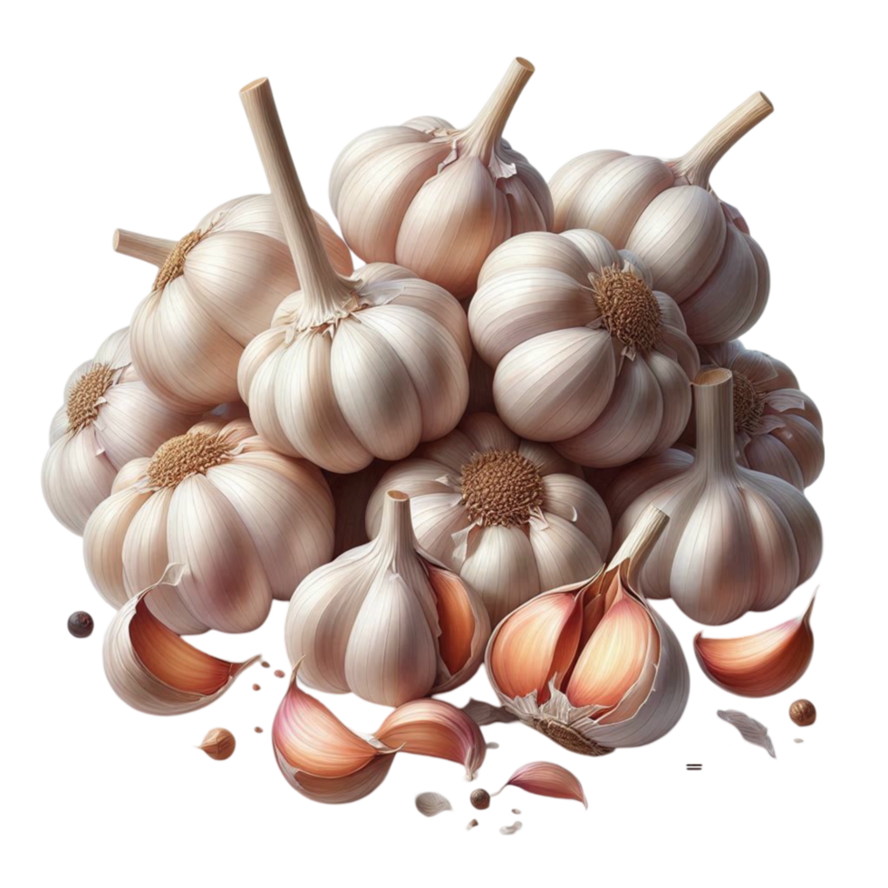 Garlic Cluster Design 56472799 PNG