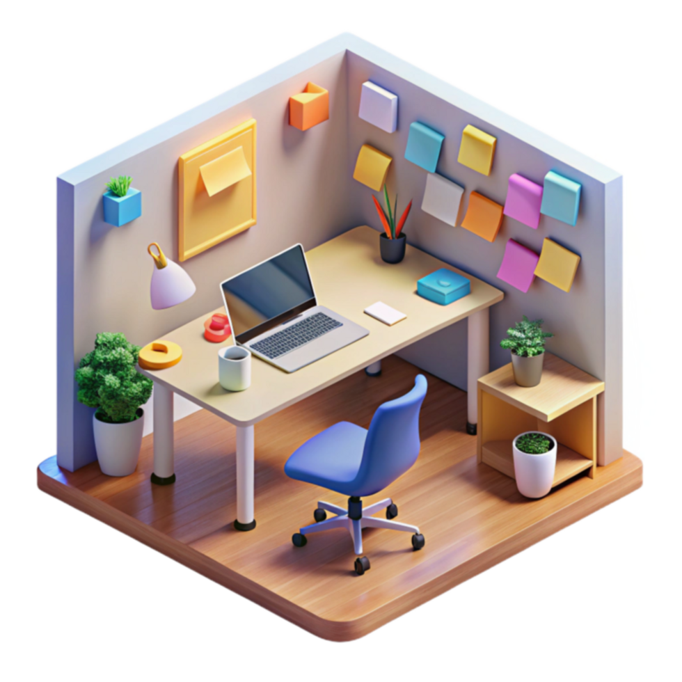 Modern Home Office Workspace Desk Setup, Productivity, Organization ... Modern Home Office Workspace Desk Setup, Productivity, Organization ...
