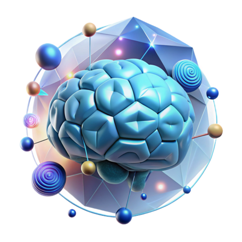 Human Brain Neural Connections And Cognitive Function 56480912 Png