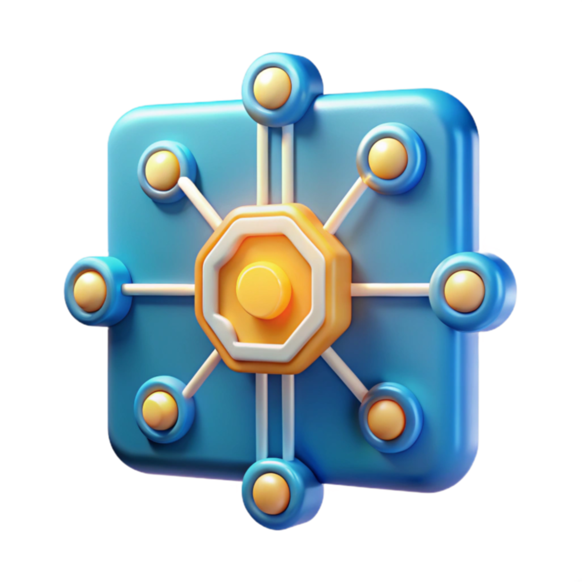 Centralized Network Hub System Architecture Visualization 56480979 Png