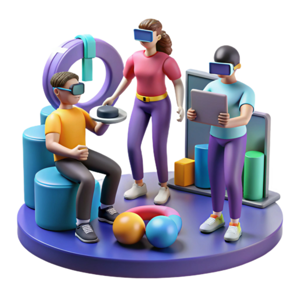 Virtual Reality Collaboration Immersive Teamwork Data Visualization ...