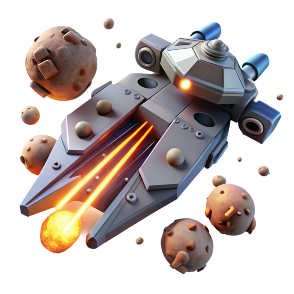 Asteroid Mining Ship Space Exploration 56547464 Png