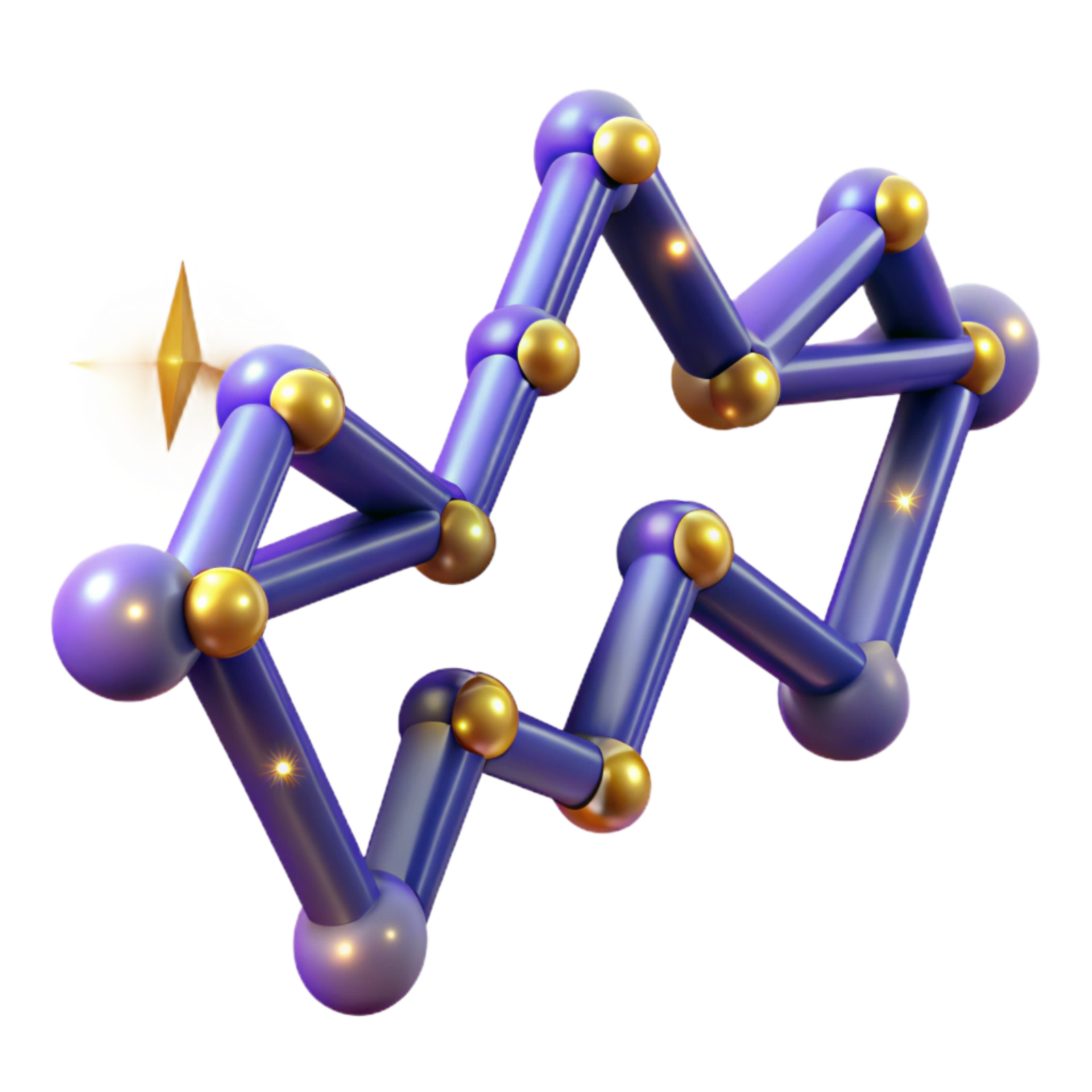 Abstract 3d Molecular Structure Network Connections 56547529 Png