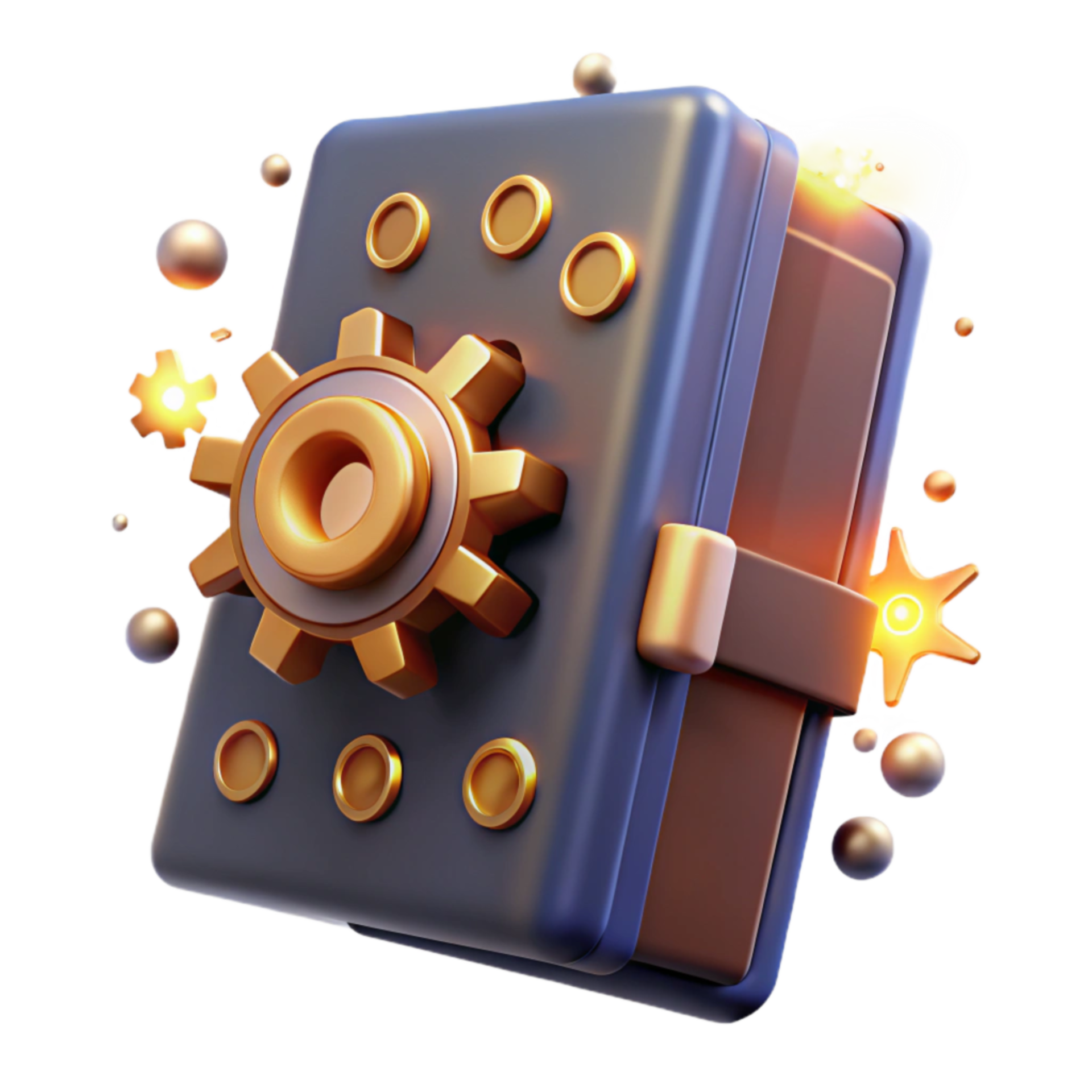 Secure Data Vault Gear Mechanism Encryption 56549781 PNG