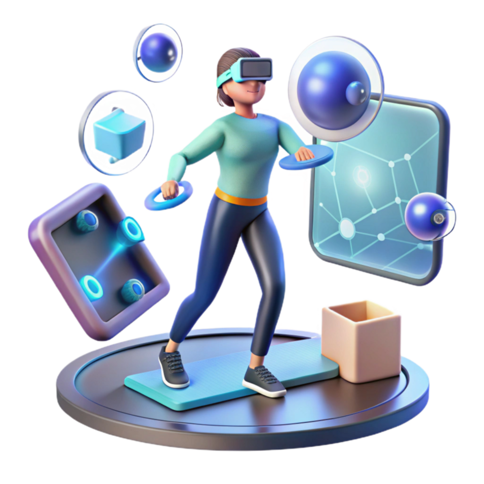 Immersive VR Fitness Interactive Game Experience 56550274 PNG Immersive VR Fitness Interactive Game Experience 56550274 PNG