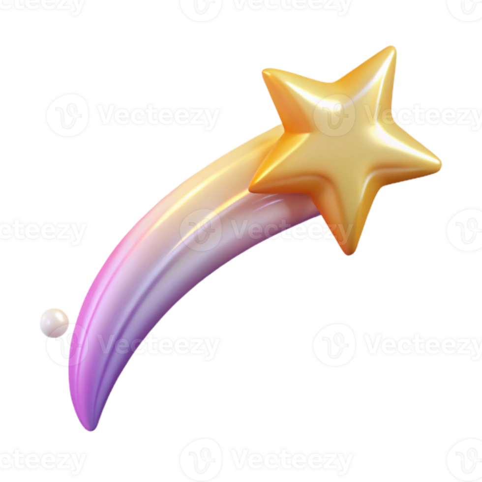 magnificent minimalist 3D Render Shooting Star Illustration high ... magnificent minimalist 3D Render Shooting Star Illustration high ...