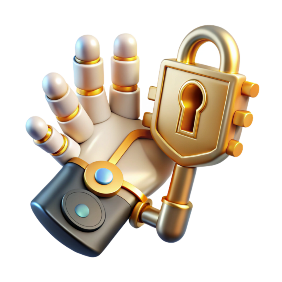 Robotic Hand Securing Digital Key Cybersecurity Automation 56555761 PNG Robotic Hand Securing Digital Key Cybersecurity Automation 56555761 PNG