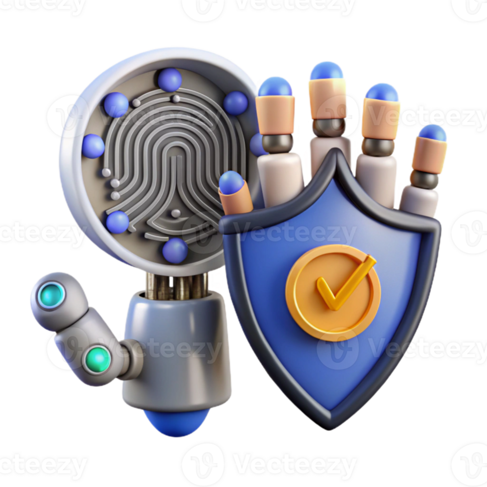 Cybersecurity Advanced Fingerprint Authentication Data Protection 56555824 Png