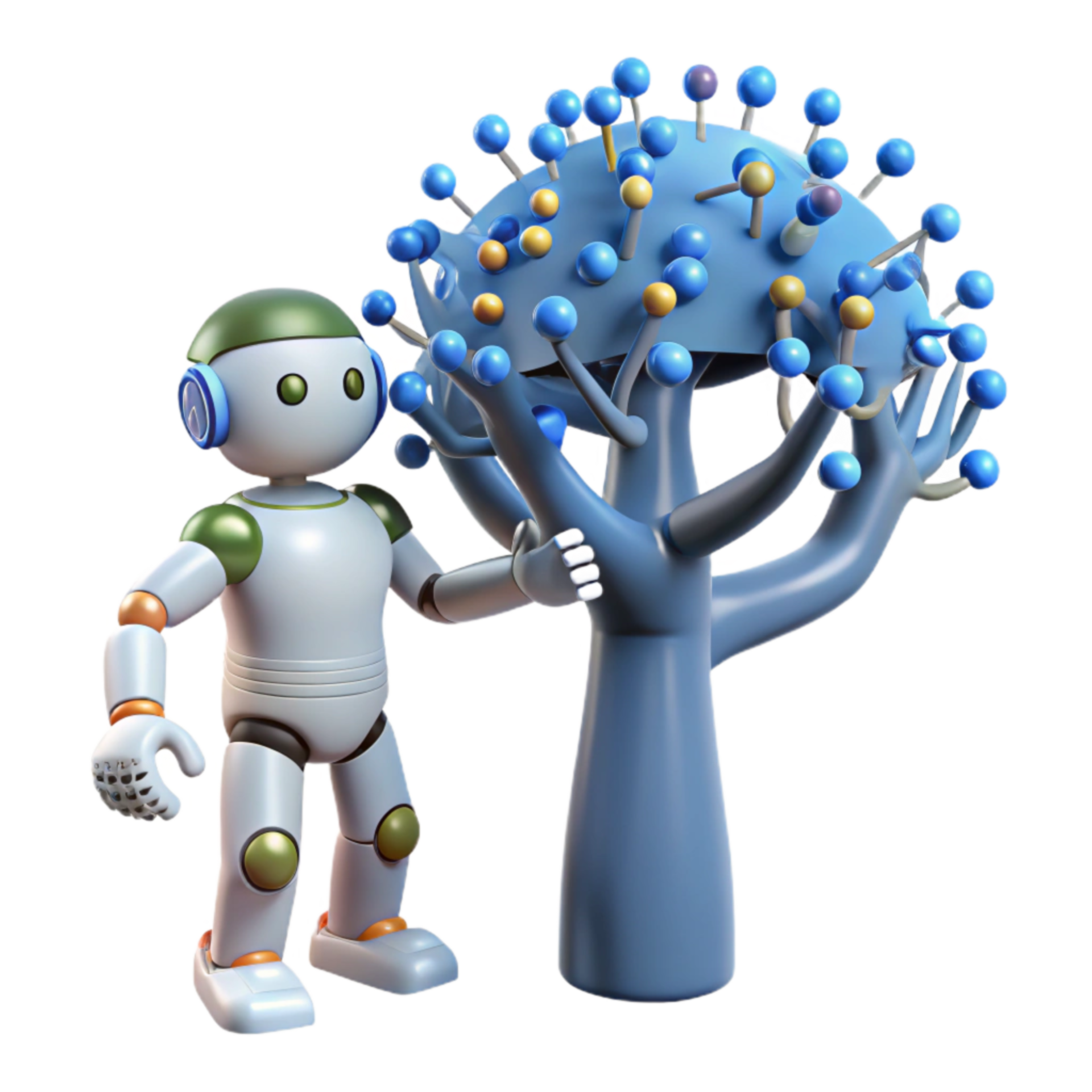 Robot Exploring a Data Tree AI and Knowledge Growth 56555927 PNG Robot Exploring a Data Tree AI and Knowledge Growth 56555927 PNG