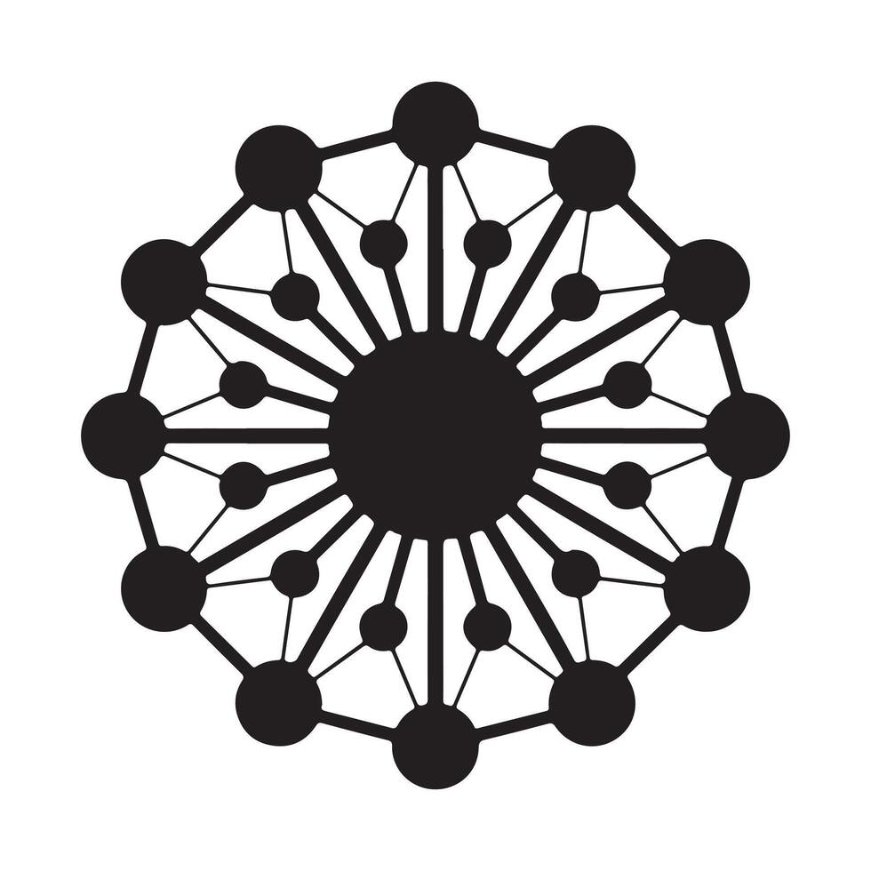 Abstract circular network design with interconnected nodes 56578572 ... Abstract circular network design with interconnected nodes 56578572 ...