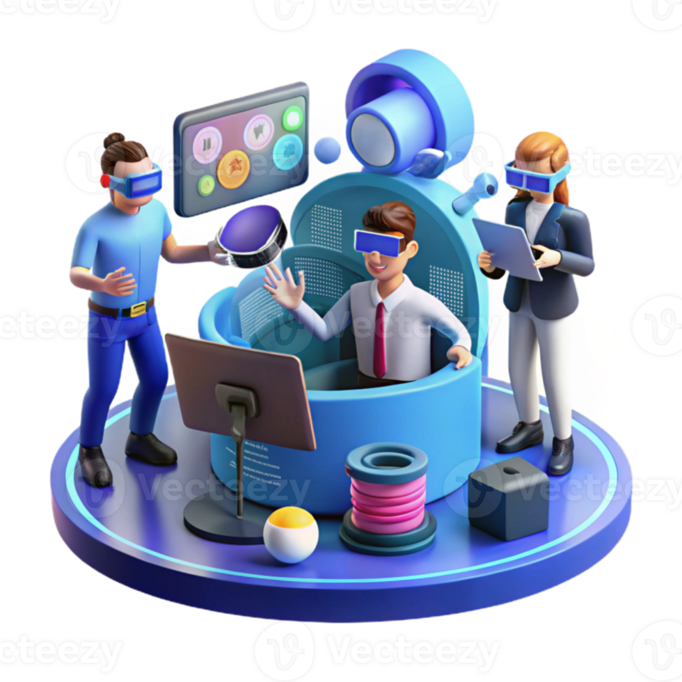 Virtual Reality Collaboration Immersive 3D Design Prototyping 56593893 PNG