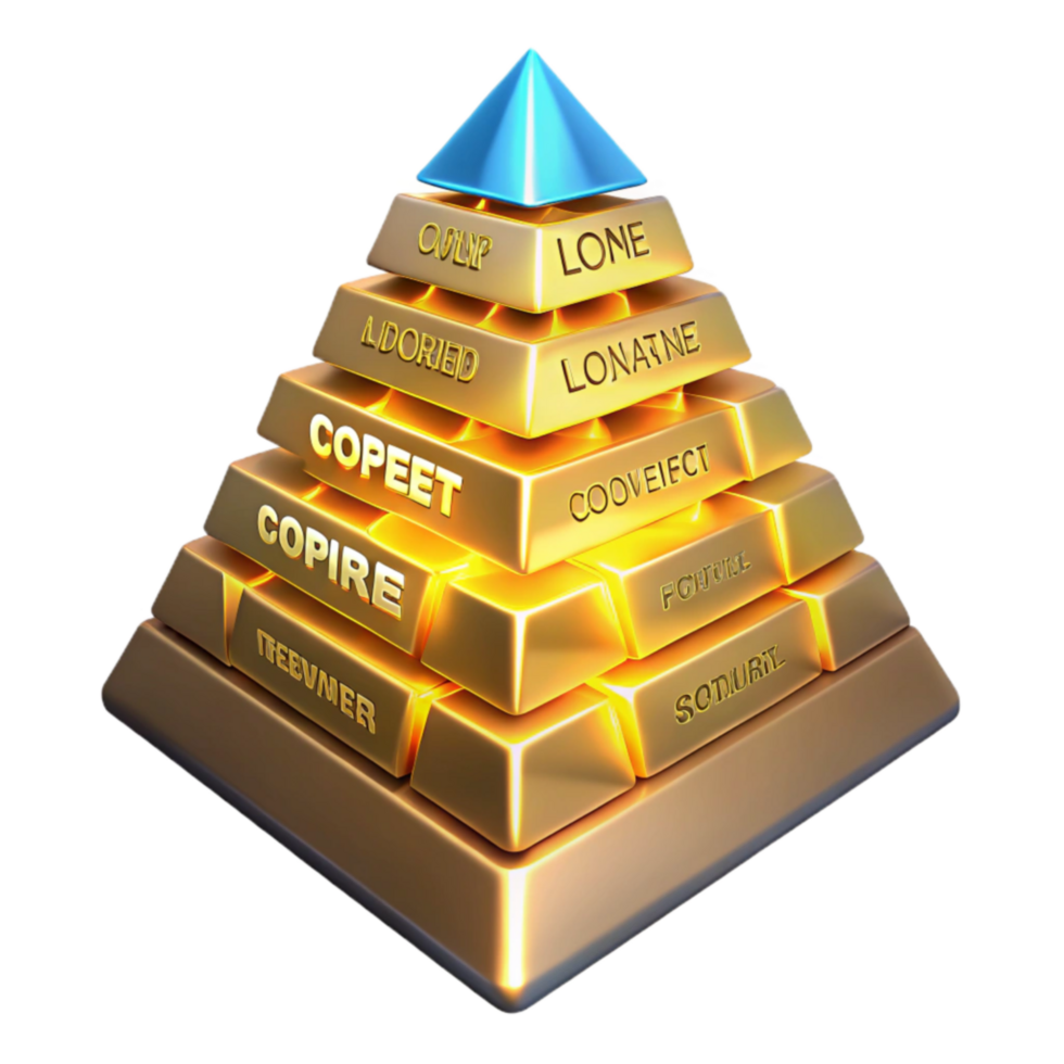 vibrant contemporary Pyramid of Success Achieving Goals Through ...