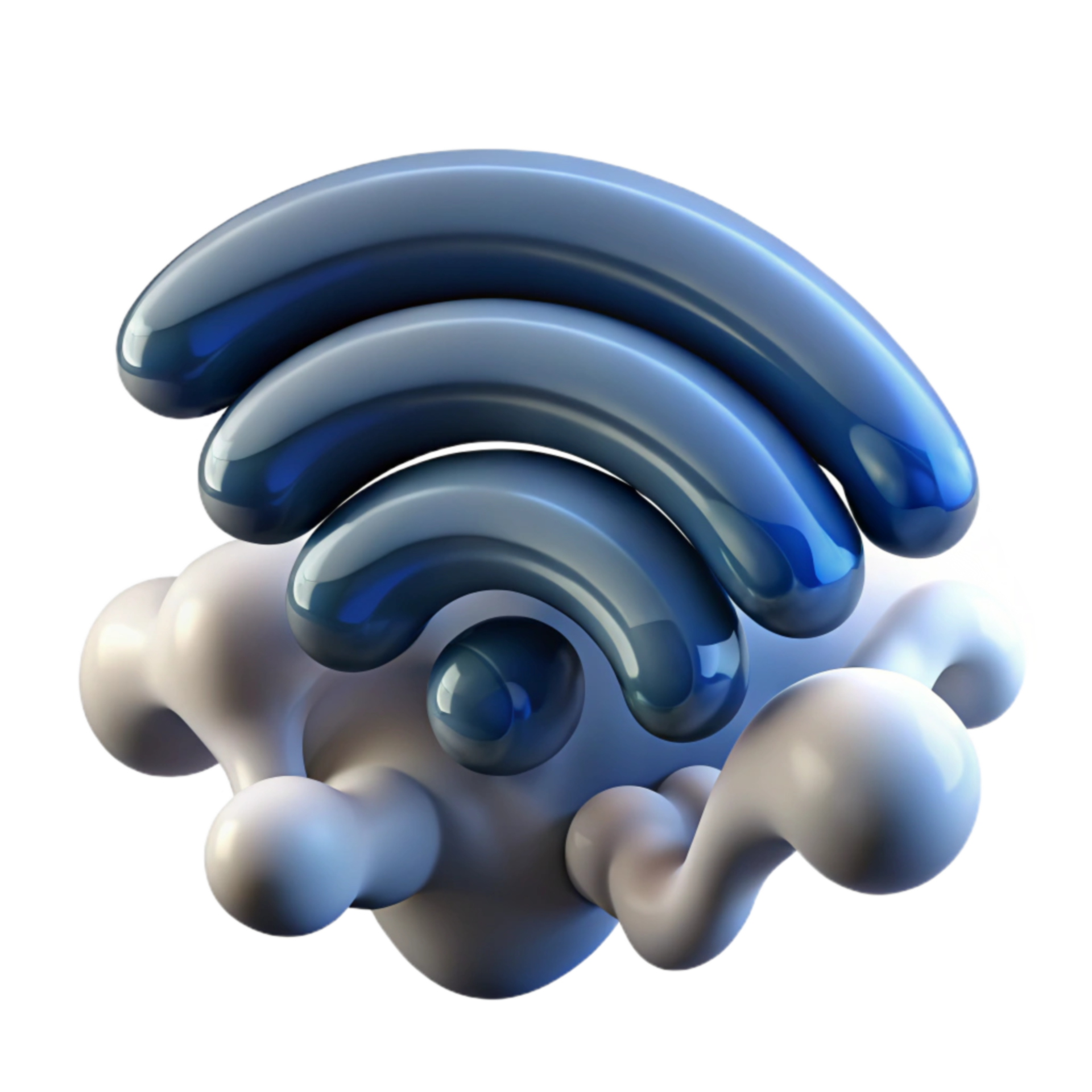 Wireless Connectivity A 3D Abstract Representation 56599245 PNG Wireless Connectivity A 3D Abstract Representation 56599245 PNG