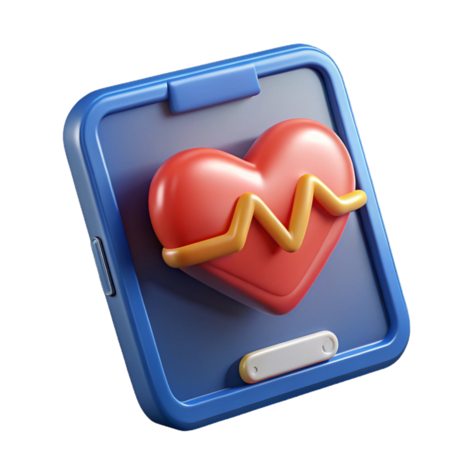 Dramatic Rustic Heart Rate Monitoring App Mobile Health Tracking High