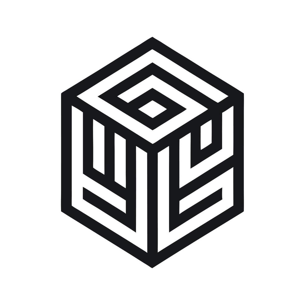 Abstract Isometric Cube 56628191 Vector Art At Vecteezy