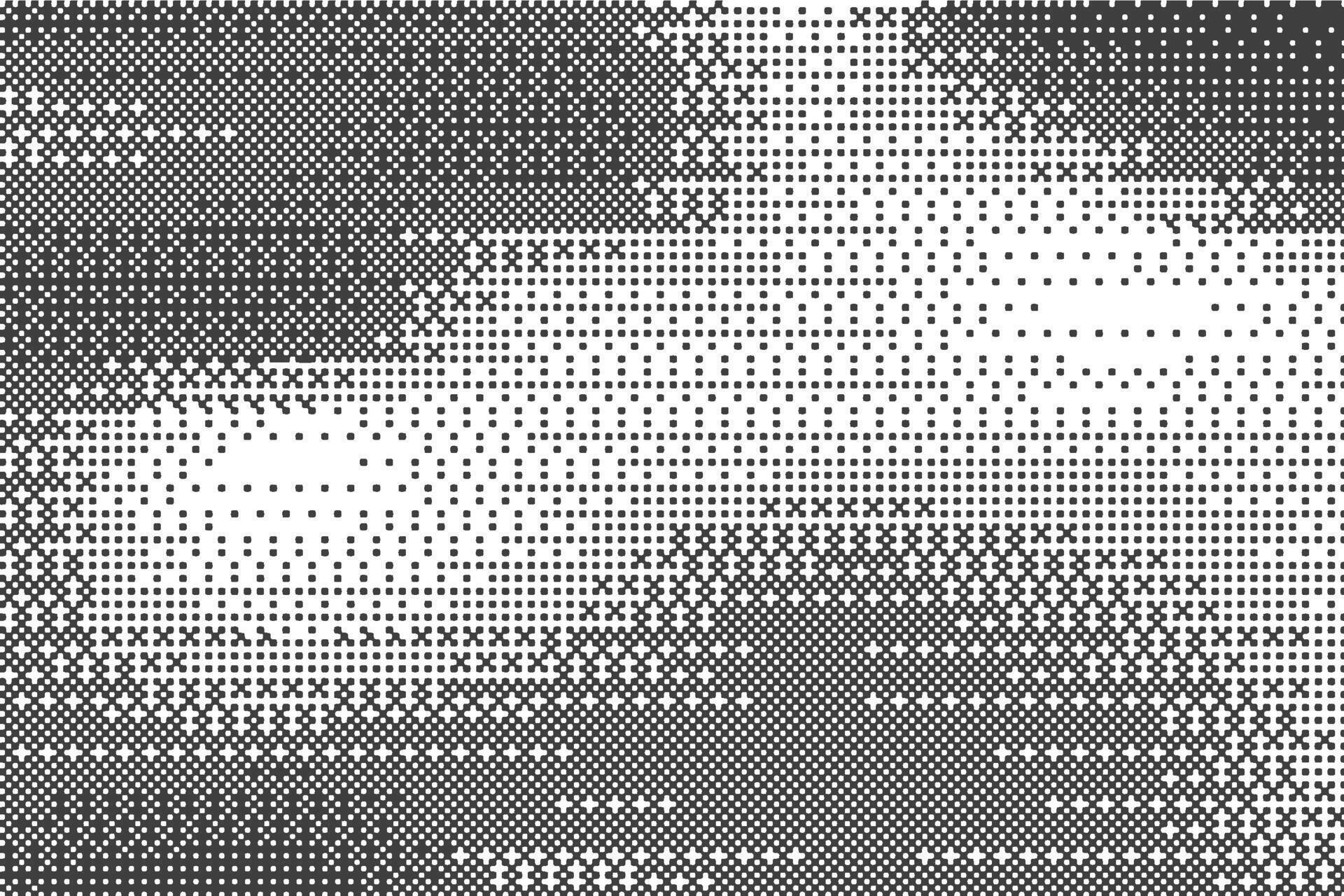 Pixel Background With Bitmap Pattern Computer Arcade Game Dotted Gradation Effect Noisy