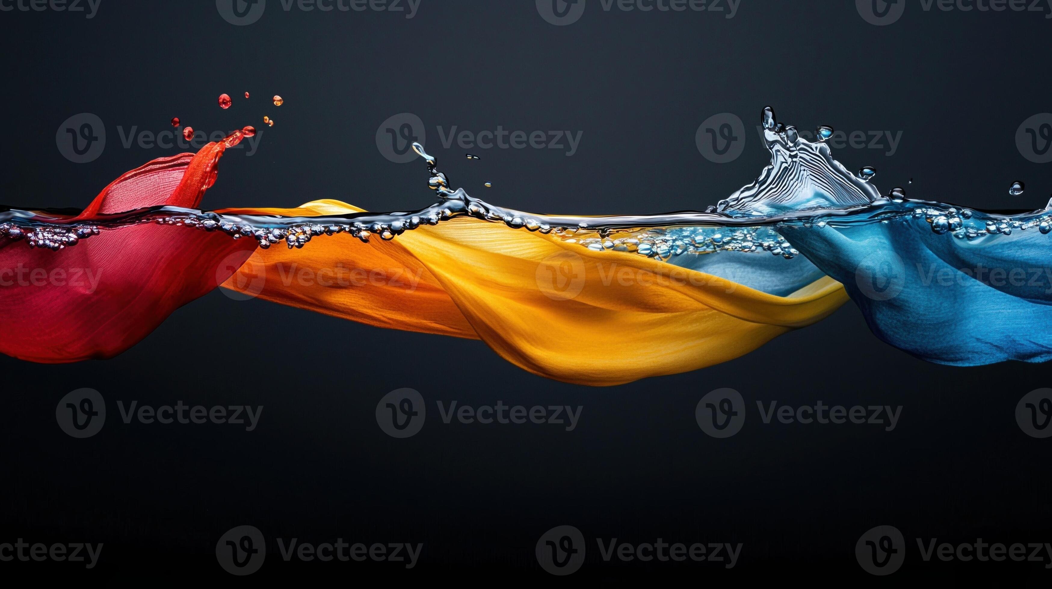 Colorful water splash abstract background 56635870 Stock Photo at Vecteezy