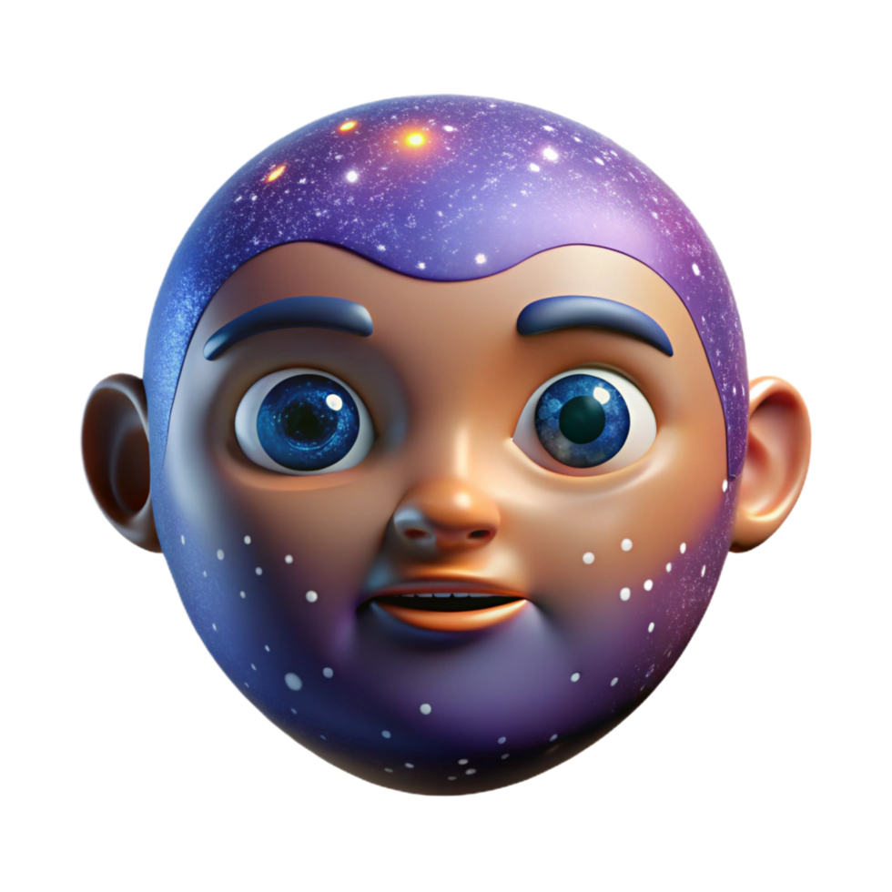 Cosmic Child 3D Render 56667486 PNG