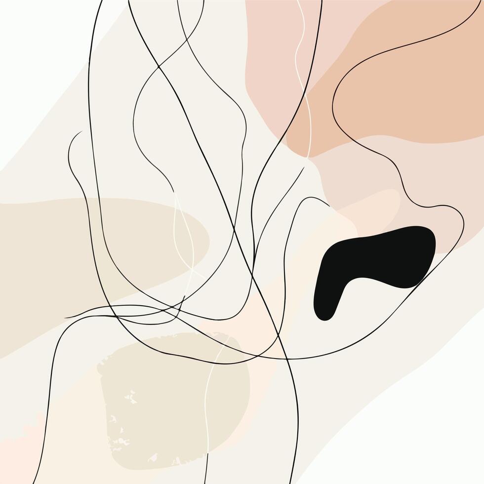 abstract lines drawing 56700751 Vector Art at Vecteezy