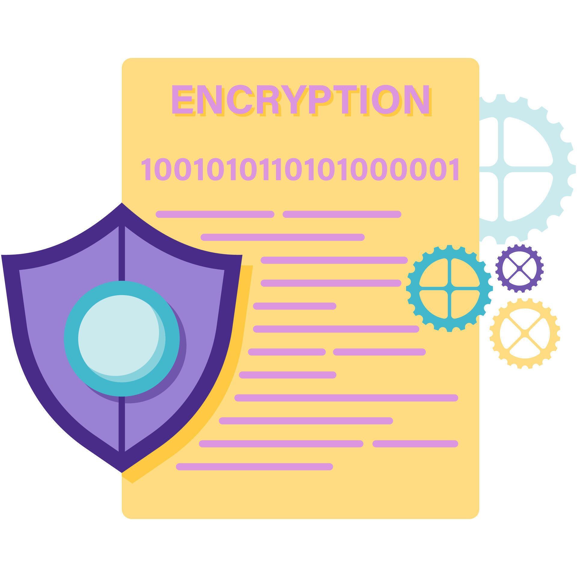 data encryption key and security 56706074 Vector Art at Vecteezy