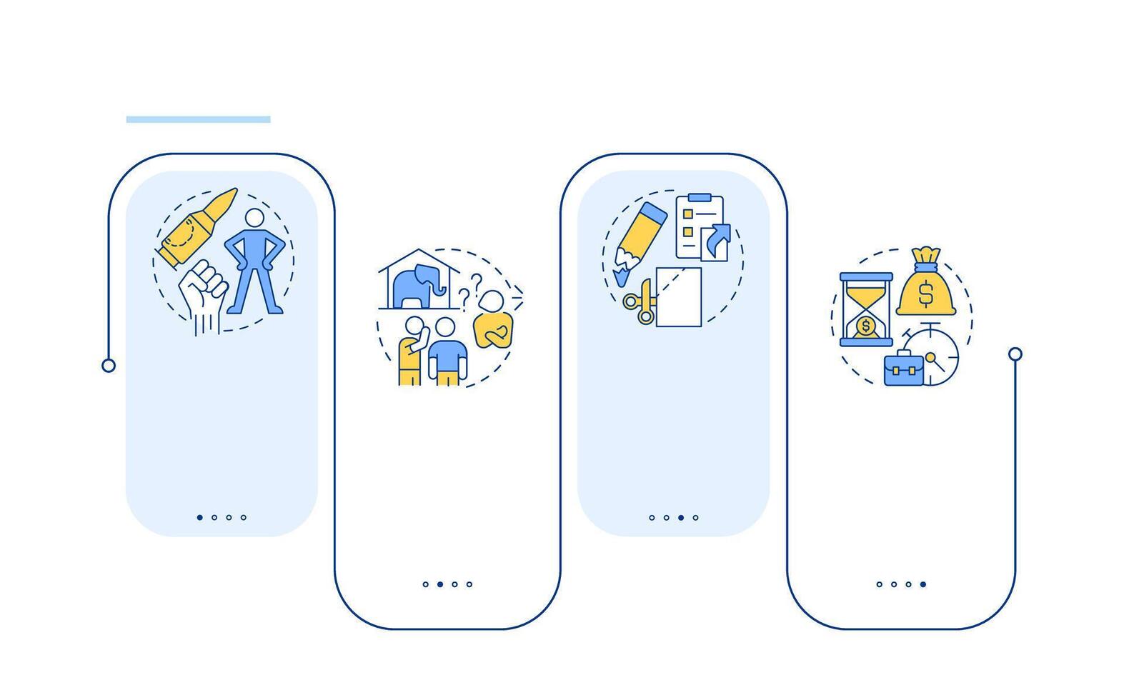 Business workflow management rectangle infographic . Risk management ...