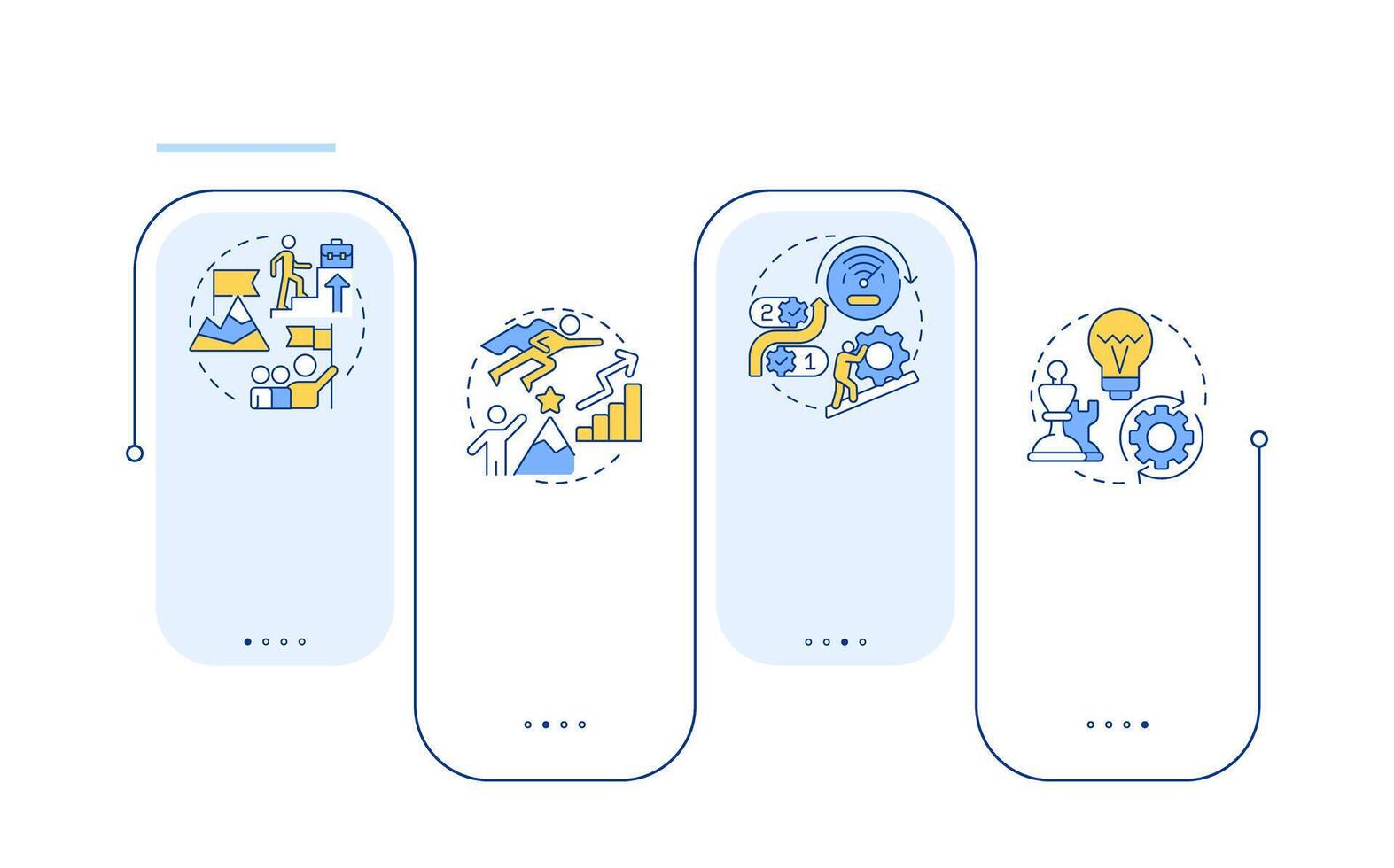 Corporate hierarchy rectangle infographic . Workflow management ...