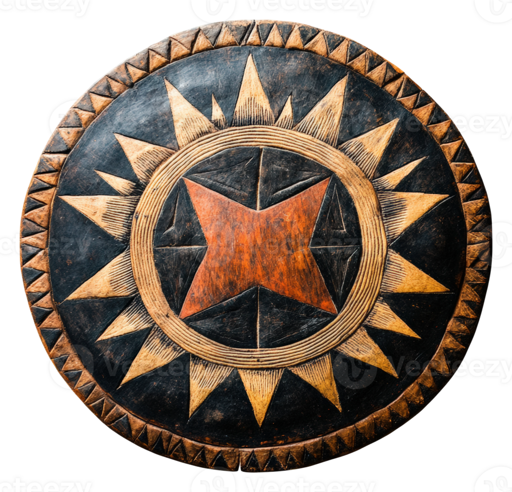 Traditional african shield cultural heritage exhibit studio 56737575 PNG