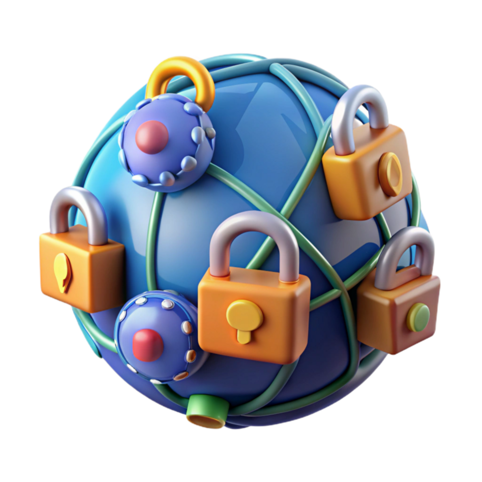 Elegant Rustic Global Network Security Protecting Data With Advanced Encryption Exclusive