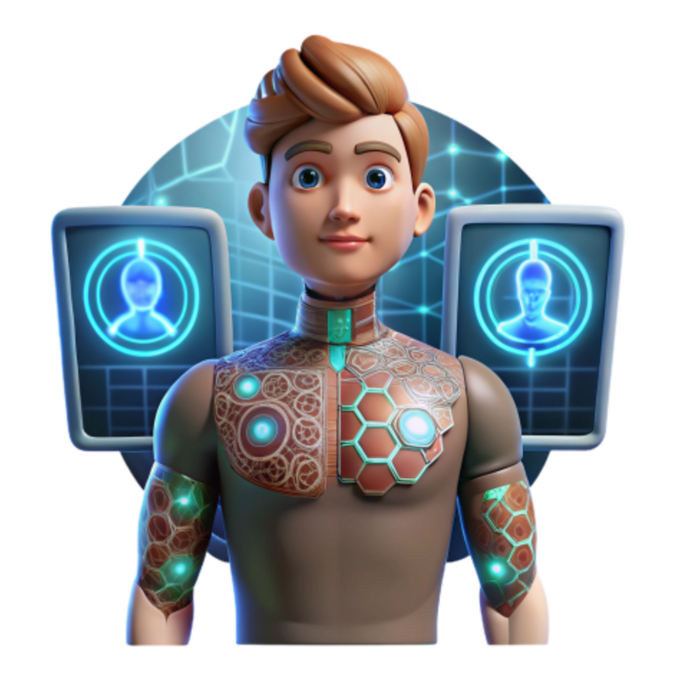 Elegant Abstract Future Tech Identity Biometric Security System High Quality 56738997 Png