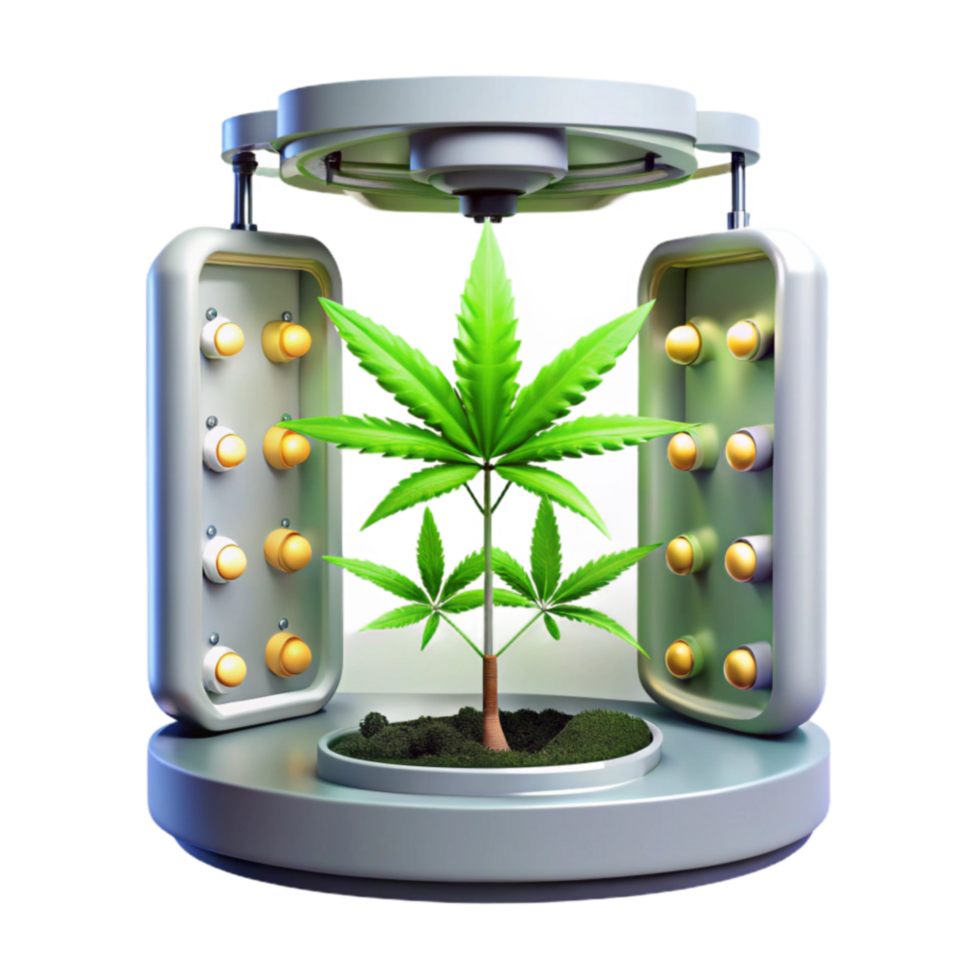 dramatic contemporary Controlled Environment Cannabis Cultivation Advanced Lighting Growth ...