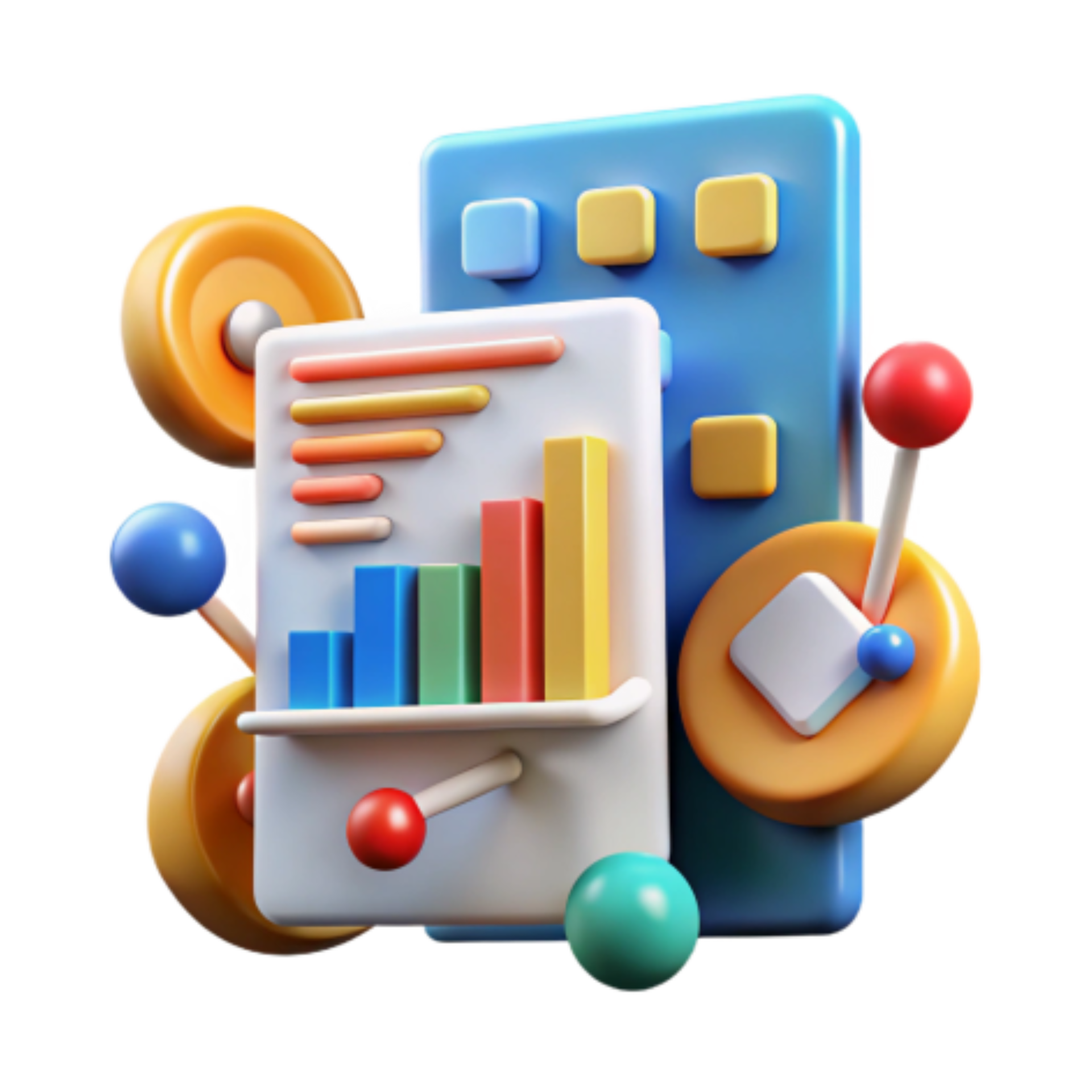 Impressive Abstract Data Visualization Charts Graphs And Ui Design Detailed 56744876 Png