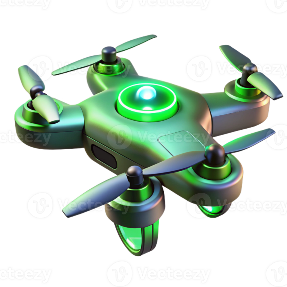 serene traditional Green Drone 3D Render premium 56749017 PNG
