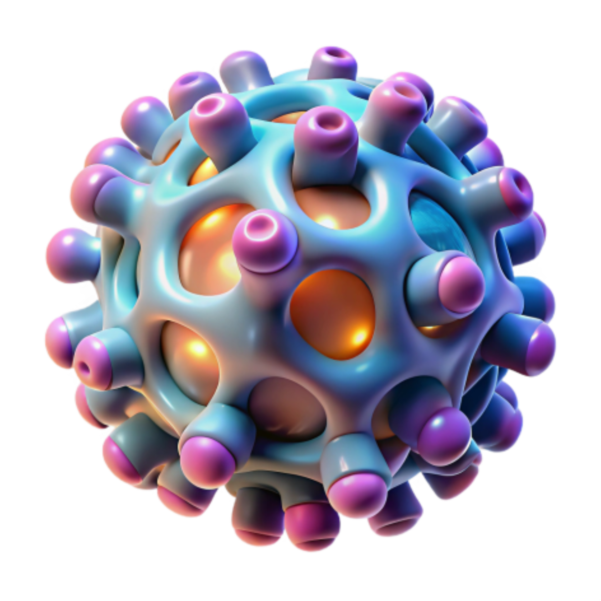 Beautiful Modern Abstract 3d Cellular Structure Complex Geometric Pattern High Resolution