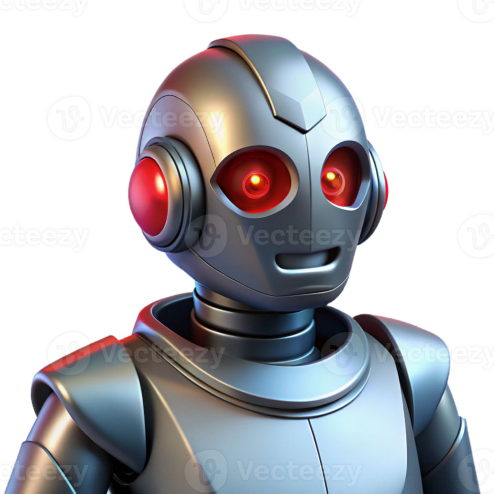 stunning abstract Friendly Robot 3D Render original 56749838 PNG