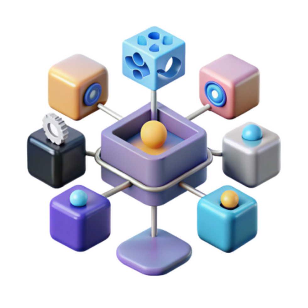 vibrant modern Integrated System Modular Design, Interconnected ... vibrant modern Integrated System Modular Design, Interconnected ...