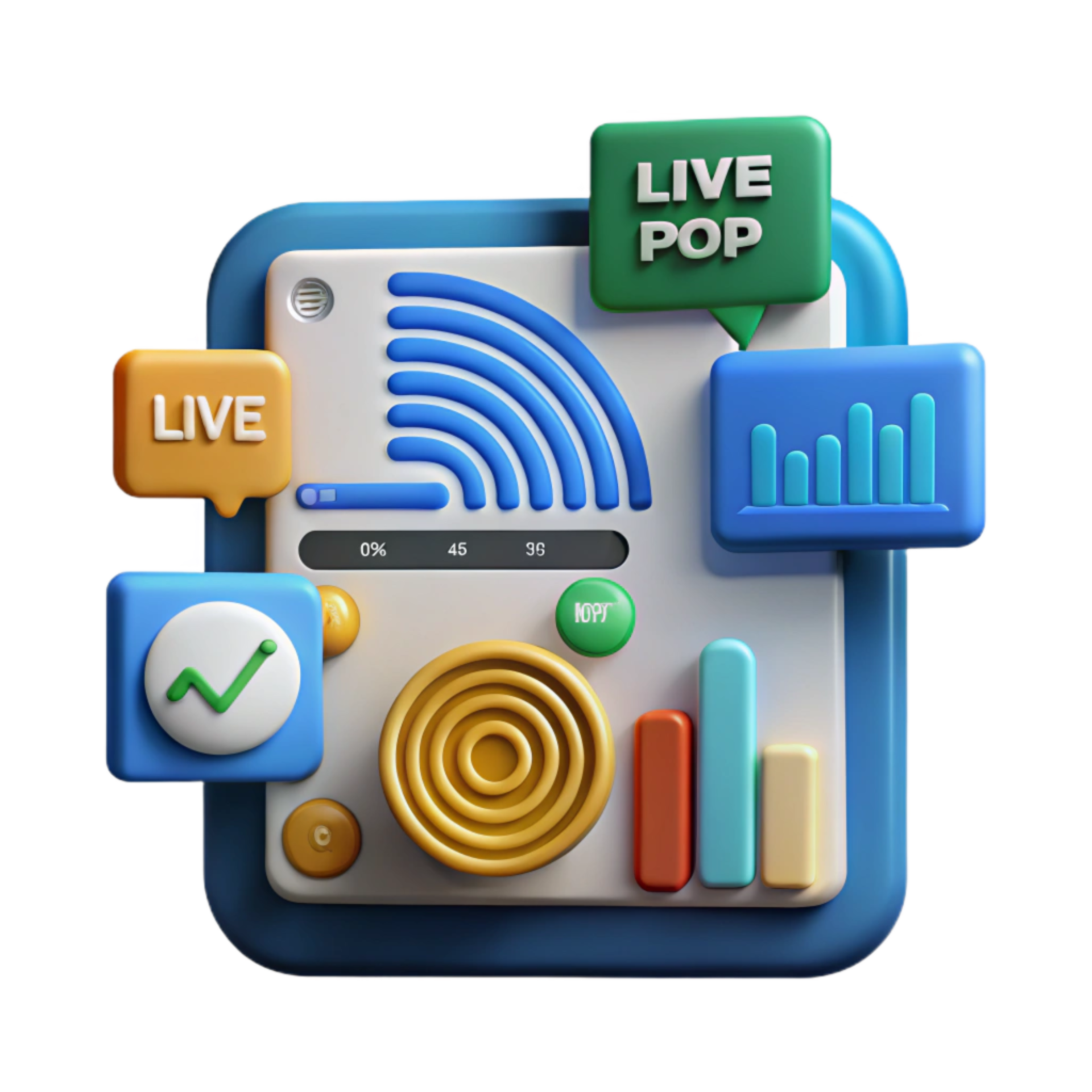 Dramatic Rustic Live Data Dashboard Real Time Monitoring Analytics 4k