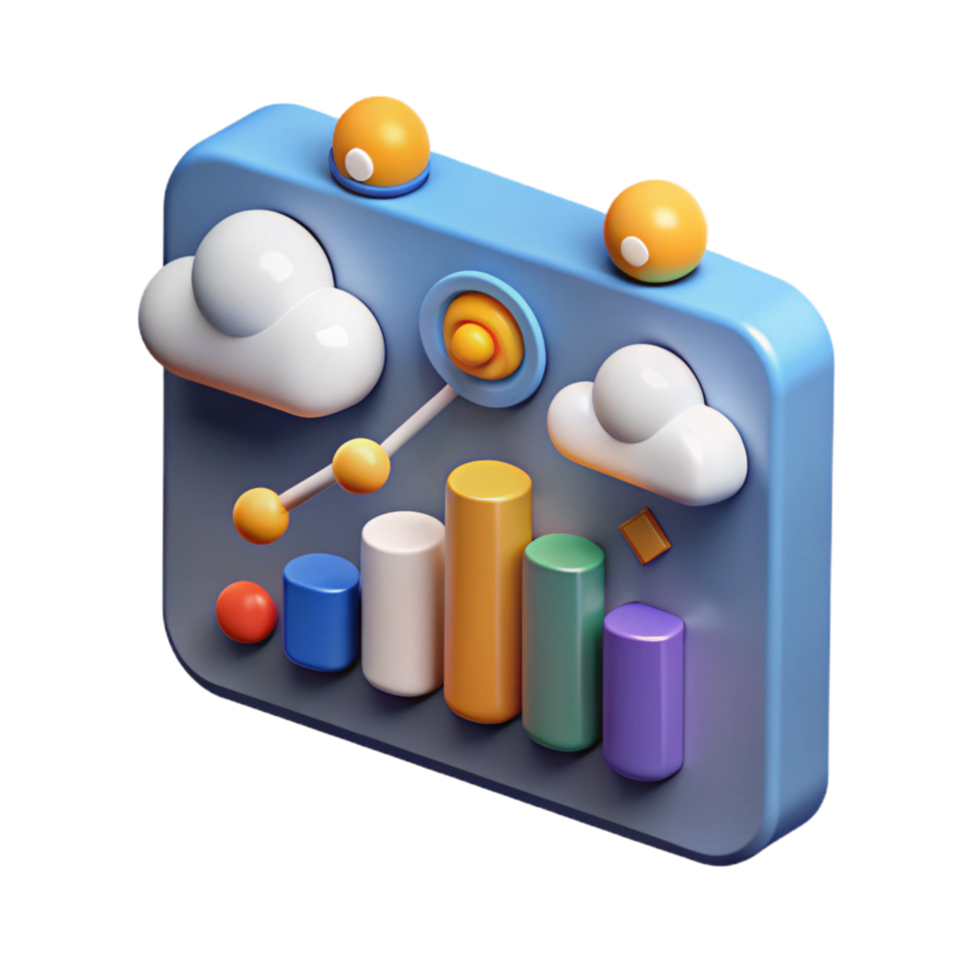 Wonderful Modern Cloud Based Data Visualization Upward Trend Insights