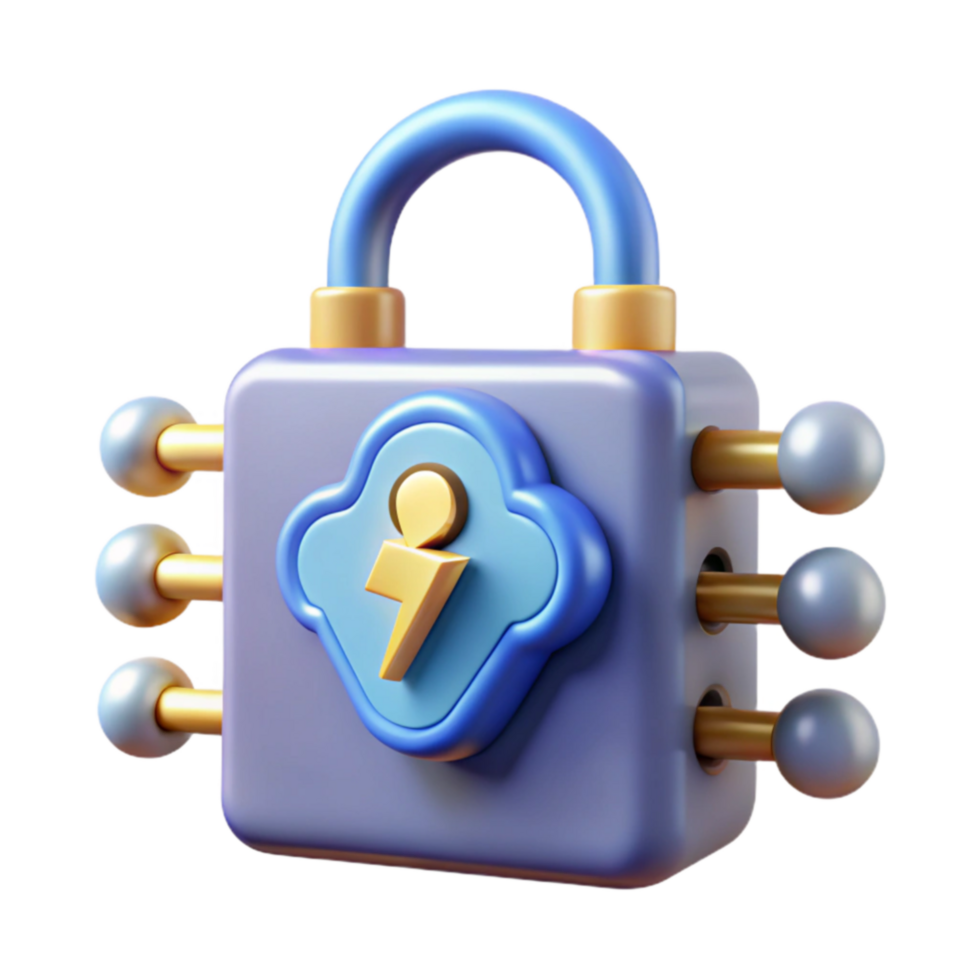 Beautiful Abstract Secure Cloud Data Protection Advanced Encryption And
