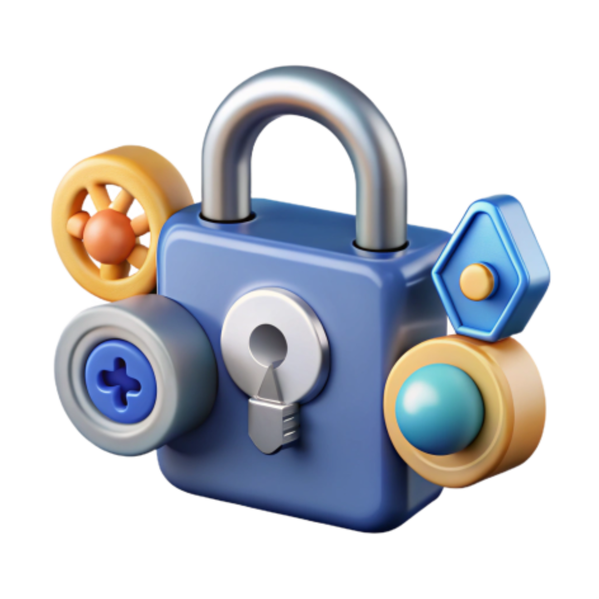 serene traditional Secure System Multi-Factor Authentication Data Encryption detailed 56752175 PNG