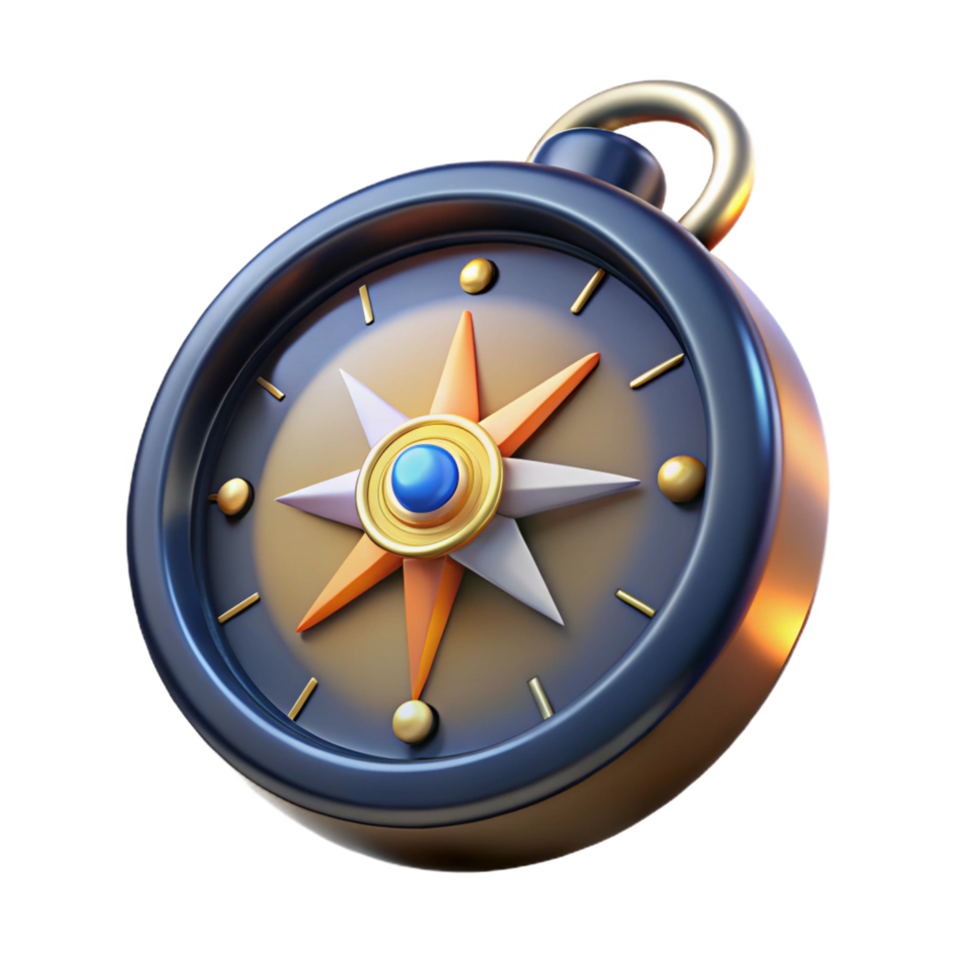 3d Compass Navigation Guide Direction Exploration Travel Journey Adventure Orientation