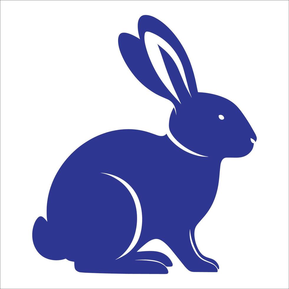 Cute spring Easter bunnies shape 56783009 Vector Art at Vecteezy