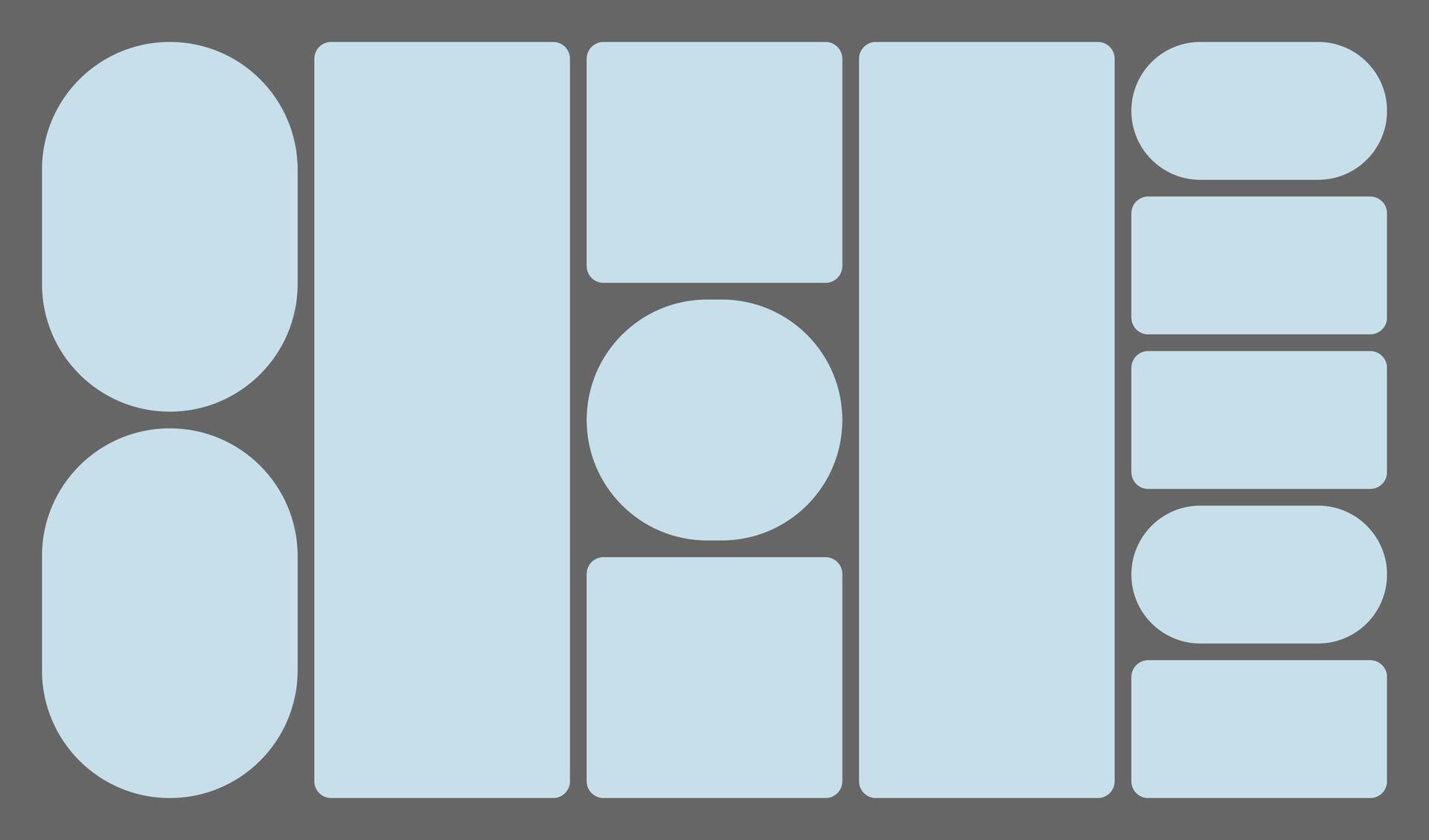 Dimensions 16x9 Bento Grid Layout Style Brick Ui Ux Templates Web