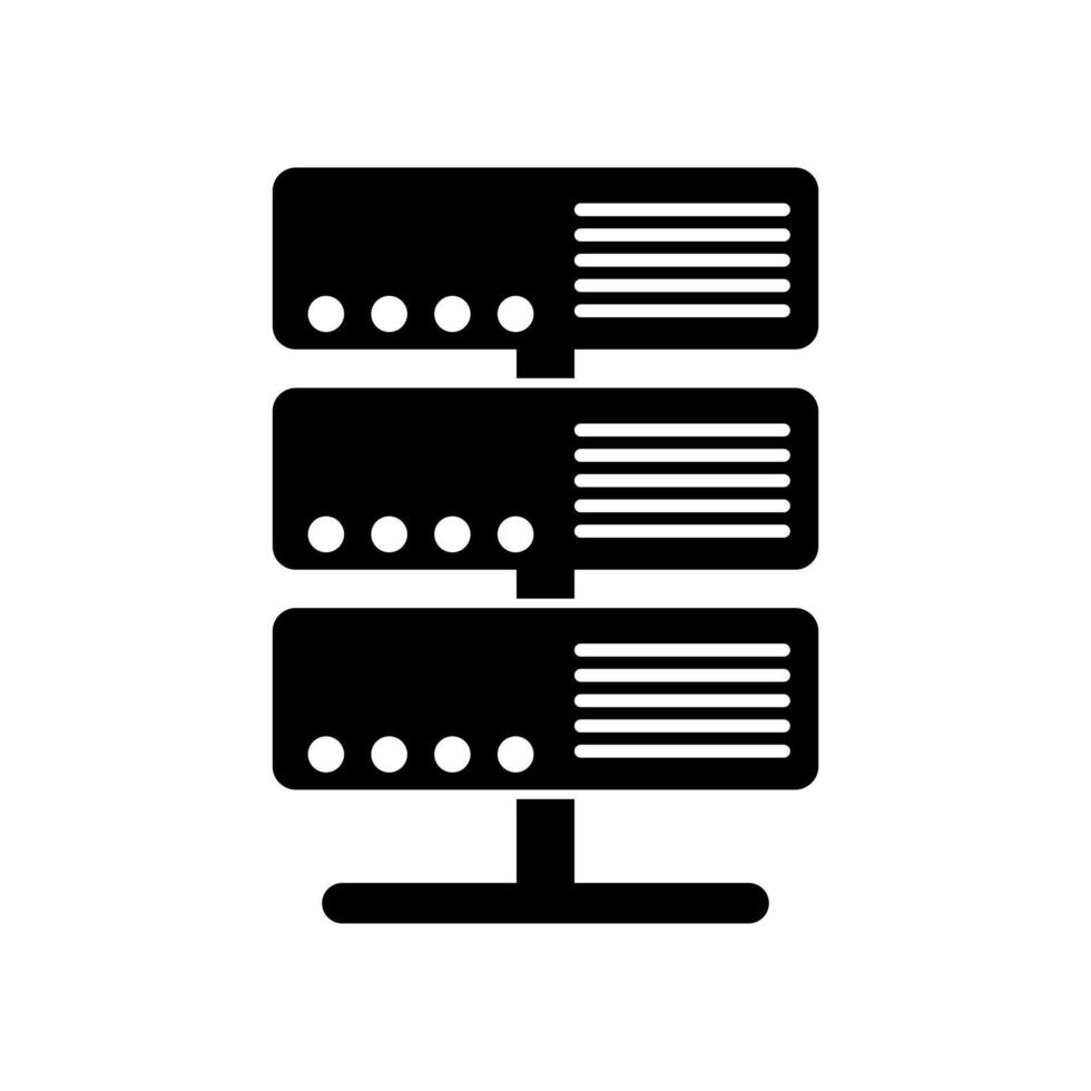 Server rack icon 56874087 Vector Art at Vecteezy